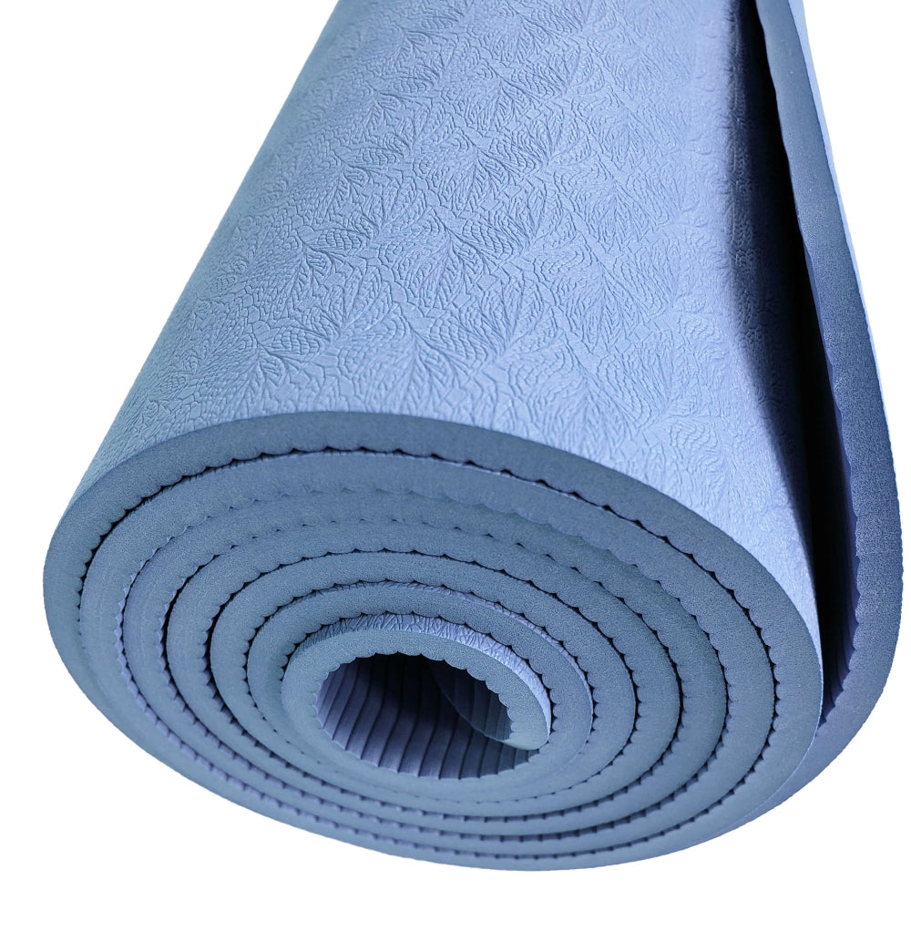Premium Yoga Mat For Home Gym & Yoga Studio - Light Blue | Yogactiw ...